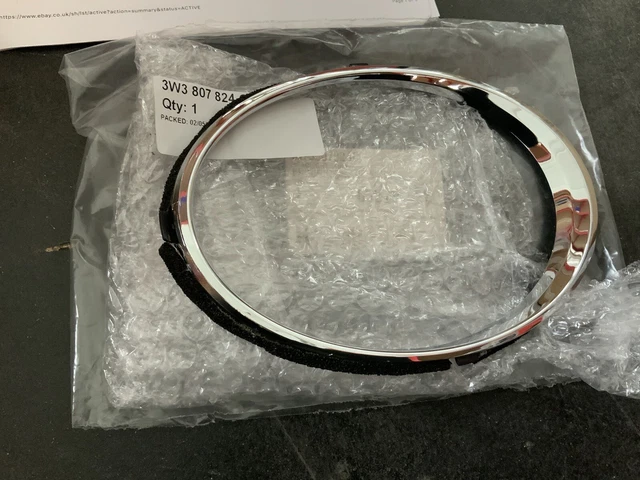NEW GENUINE BENTLEY Continental GT/GTC Right Outer Headlight Chrome 3W3 ...