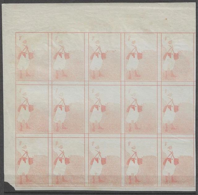 POSTER STAMP, VIGNETTE, Cinderella. WW1 1914-1918 Essai Delandre (Rare ...