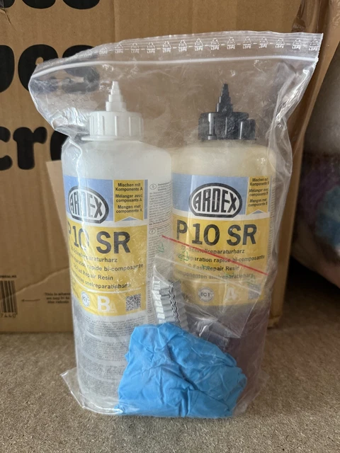 ARDEX P10 SR Crack Repair Resin Kit 600ml £21.48 - PicClick UK