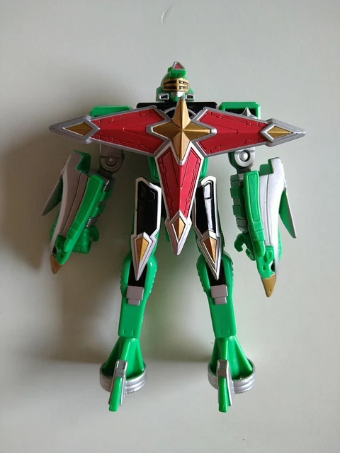 POWER RANGERS NINJA storm(Force Cyclone) Samurai Star action Megazord 6 ...
