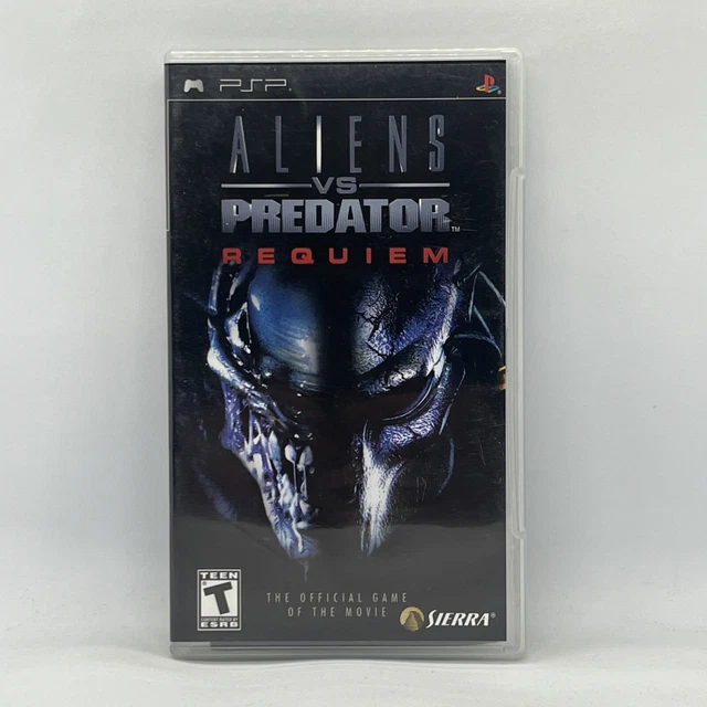 ALIENS VS PREDATOR Requiem AVP Sony PlayStation Portable PSP Game Free ...