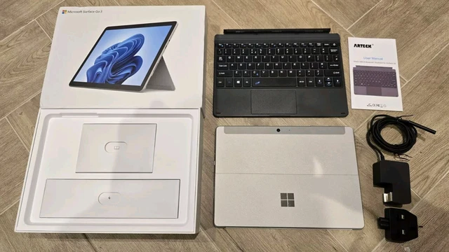 MICROSOFT SURFACE GO 3 10.5" Touch (64GB SSD, 3.40 GHz) w Keyboard ...