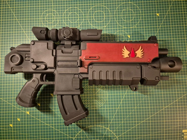 (FREE UK SHIPPING) DIY 3D Printed Kit - Bolt Rifle Cosplay | Warhammer ...