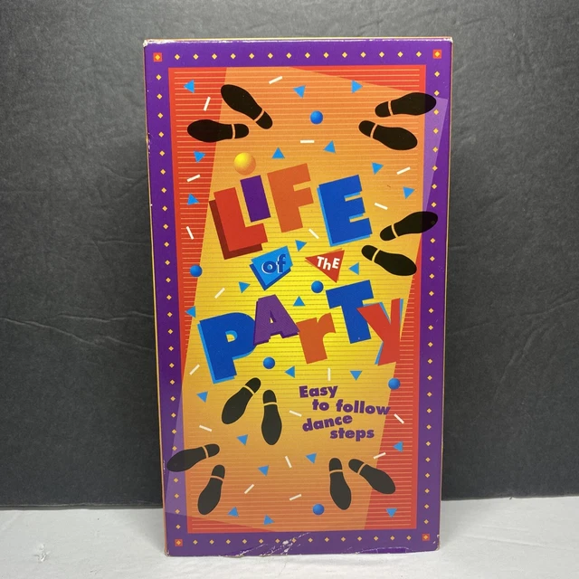 LIFE OF THE Party VHS Tape 1996 Line Dancing Instructional Video Learn ...