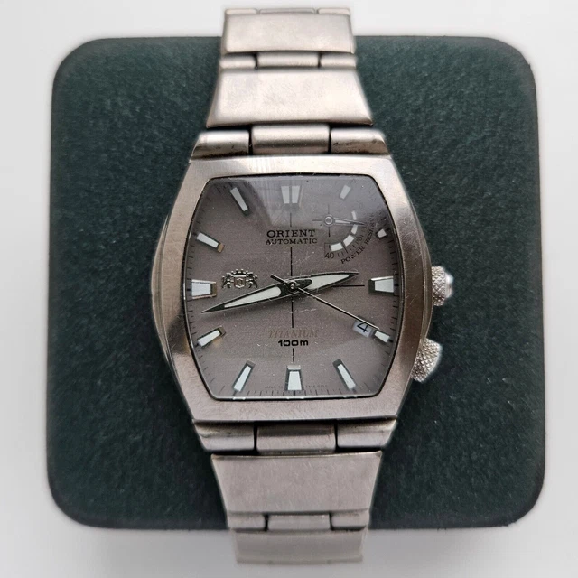 ORIENT TITANIUM AUTOMATIC Power Reserve Diver's 100m EA EXAB-CO CA EUR ...