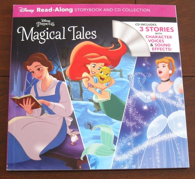 DISNEY PRINCESS MAGICAL Tales Read-Along Storybook & CD Collection 3 in ...
