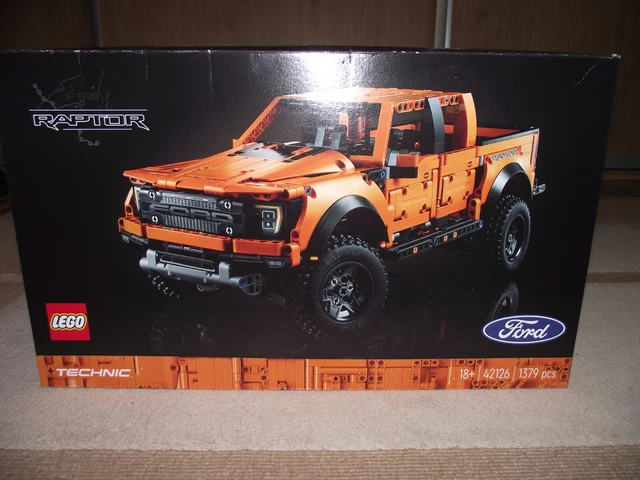 LEGO TECHNIC: FORD F-150 Raptor Set 42126 New & Sealed / Retired £109. ...