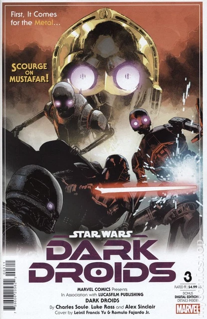 STAR WARS DARK Droids #3A VF 2023 image stock EUR 3,81 - PicClick FR