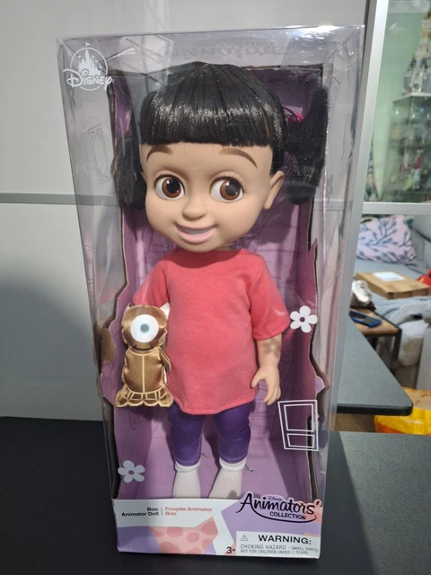 DISNEY STORE Boo Animators Collection Doll Monsters Inc Damaged box ...