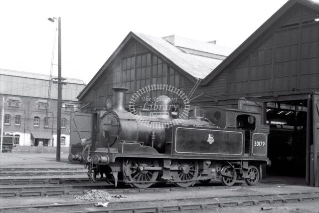 PHOTO BR British Railways Steam Locomotive Class O2 30179 at Eastleigh ...