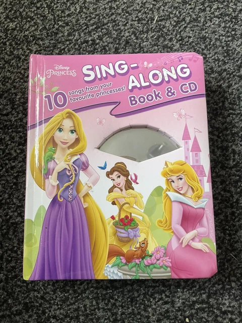 DISNEY PRINCESS SING Along Board Book & CD by Parragon Books Ltd EUR 2 ...
