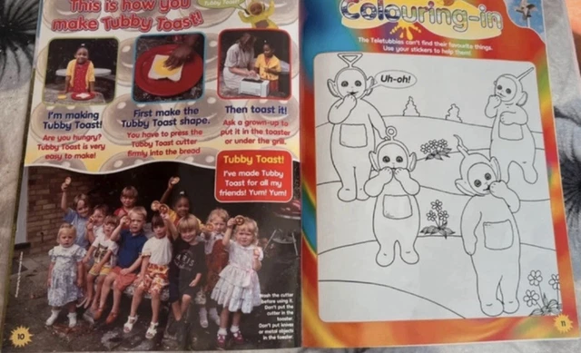 BBC TELETUBBIES MAGAZINE Issue 1 October 1997 £26.70 - PicClick UK