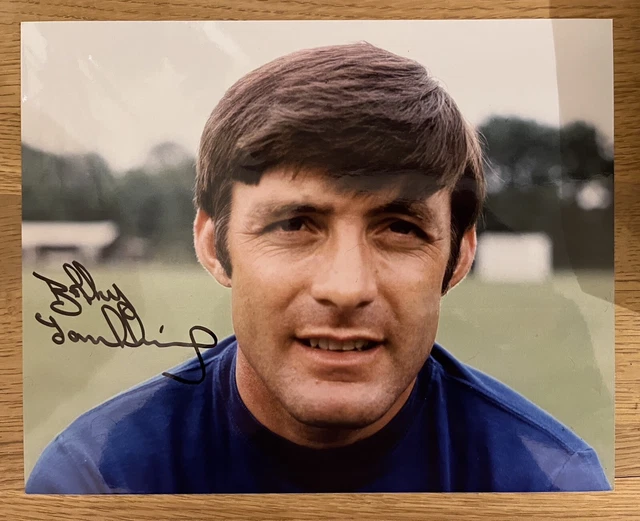 STUNNING BOBBY TAMBLING SIGNED CHELSEA FC 10x8 GLOSSY PHOTO2 £9.99 ...