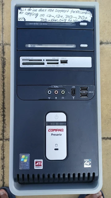 COMPAQ PRESARIO DESKTOP PC Windows XP Operating System USED £24.99 ...