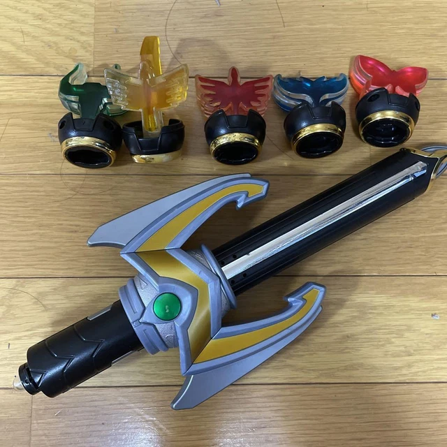 MAGIRANGER POWER RANGERS Mystic Force magi stick Battle set Morpher £69 ...
