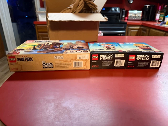 LEGO® NETFLIX ONE Piece Windmill Village Hut Building Set 75636 NEW & 2 ...