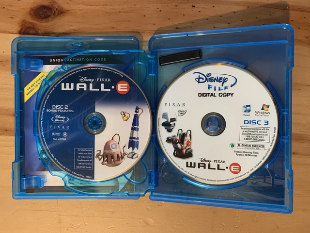 WALL-E (BLU-RAY/DVD, 3-DISC Set, Disney) $17.00 - PicClick CA