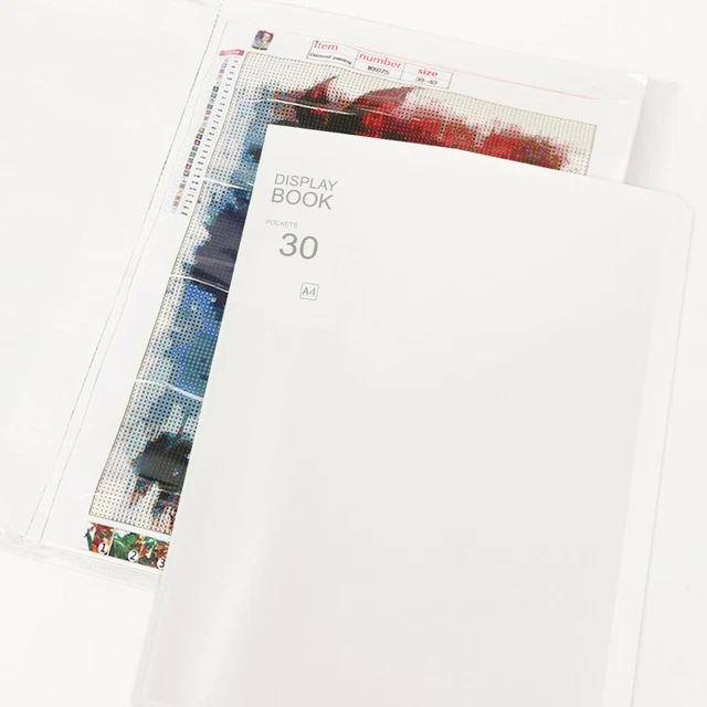 ART DISPLAY BOOK Folder DIY Artwork Collection Album Drawing for ...