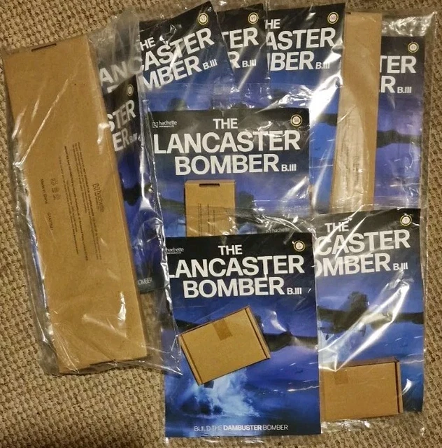 BUILD THE LANCASTER BOMBER B.III Hachette 8 Pce £41.99 - PicClick UK