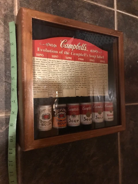 CAMPBELL'S SOUP COLLECTIBLES CSC Display Limited Ed 1999 B12 $96.00 ...