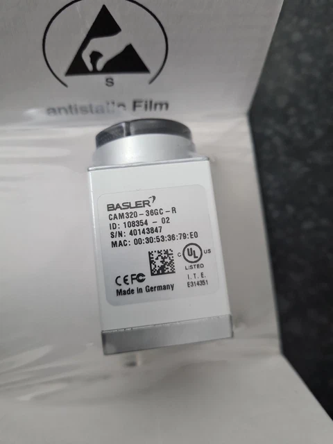 BASLER ACE Cam320-36GC-F Industrial Camera) CS-Mount includes mount EUR ...