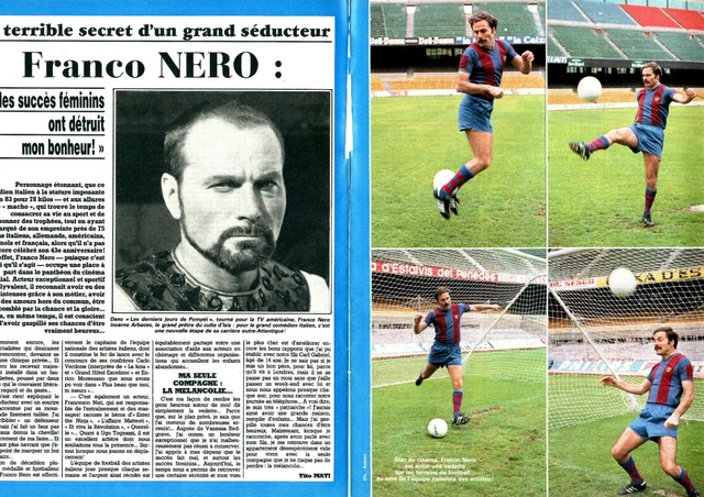 COUPURE DE PRESSE Clipping 1984 Franco Nero (2 pages) EUR 5,00 - PicClick FR