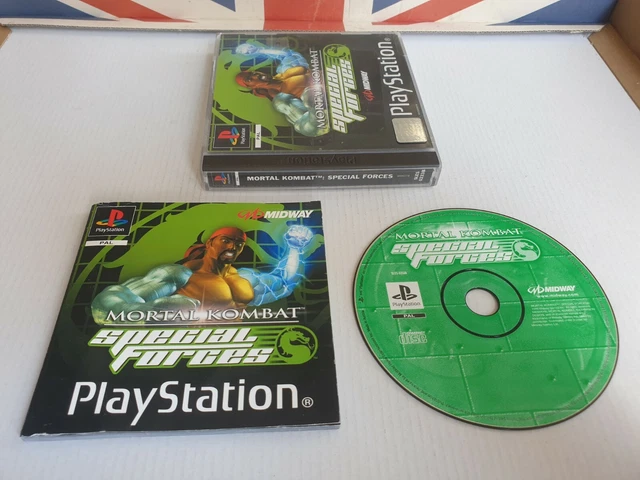 MORTAL KOMBAT SPECIAL FORCES. PS1 Game. Complete. (PlayStation One, PS3 ...