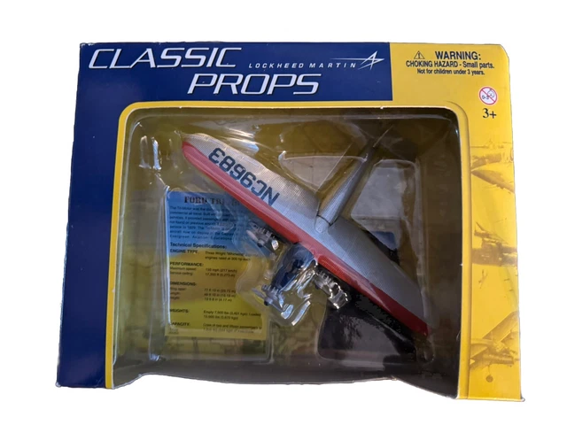 MOTOR MAX CLASSIC Props #77000 Die-Cast Ford Tri-Motor NC9683 Airplane ...