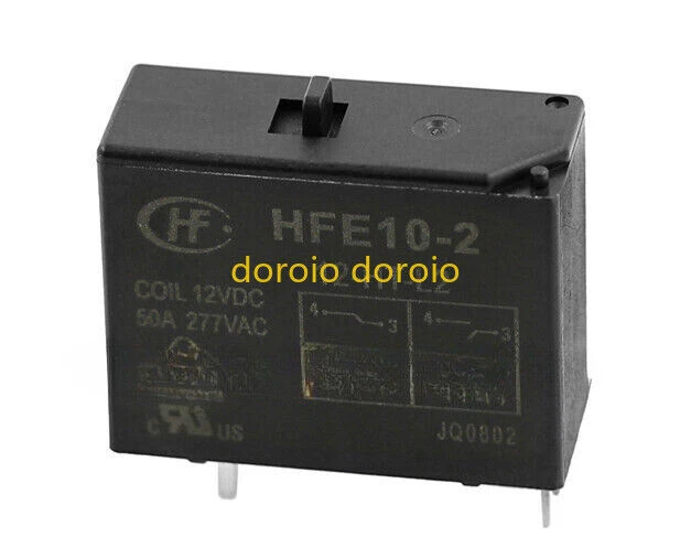10PCS 5PINS 12V HFE10-2-12-HT-L2 50A magnetic latching relay components EUR 37,50 - PicClick DE