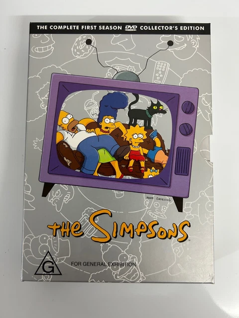 THE SIMPSONS - The Complete First Season DVD Collectors Edition - Box ...