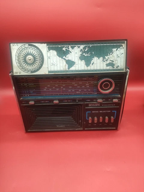 BINASTONE WORLD STAR Radio | Solid State | Vintage | Multi Band | Black ...