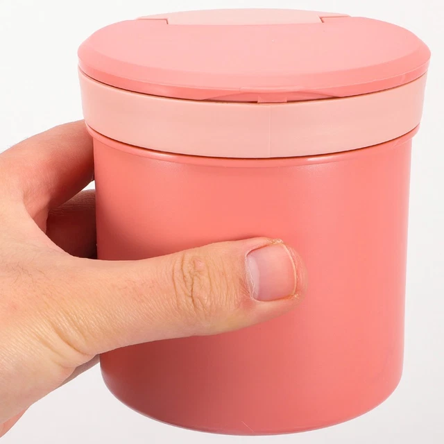 BREAKFAST CUP OATMEAL Container Microwaveable Soup Cup Leakproof ...