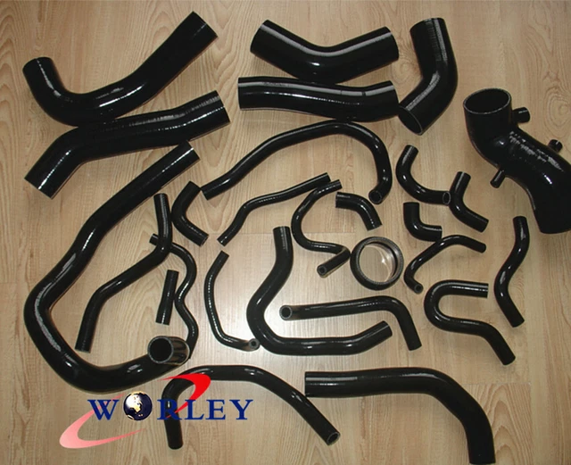 SILICONE RADIATOR INDUCTION Hose for TOYOTA SUPRA MK3 MA70 7MGE/7MGTE ...