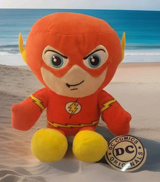 THE FLASH DC Comics Originals Flash Cuddly 10"Plush Soft Toy Teddy Gosh ...