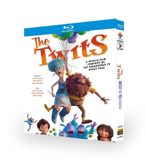THE TWITS (2025)BD Comedy Animation 1-Disc 1080P All Region New Sealed ...