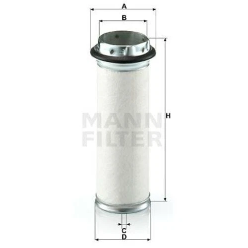 FILTRO DE AIRE Secundario MANN-FILTER para Deutz-Fahr EUR 45,76 - PicClick FR
