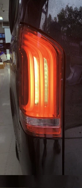 MERCEDES BENZ W447 V Class Vito Halogen Light Upgrade To LED Light Rear ...