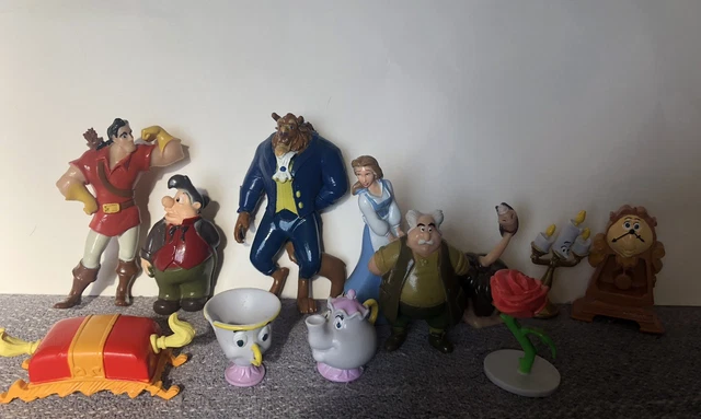 DISNEY BEAUTY AND The Beast mini figure bundle x 12 £9.56 - PicClick UK