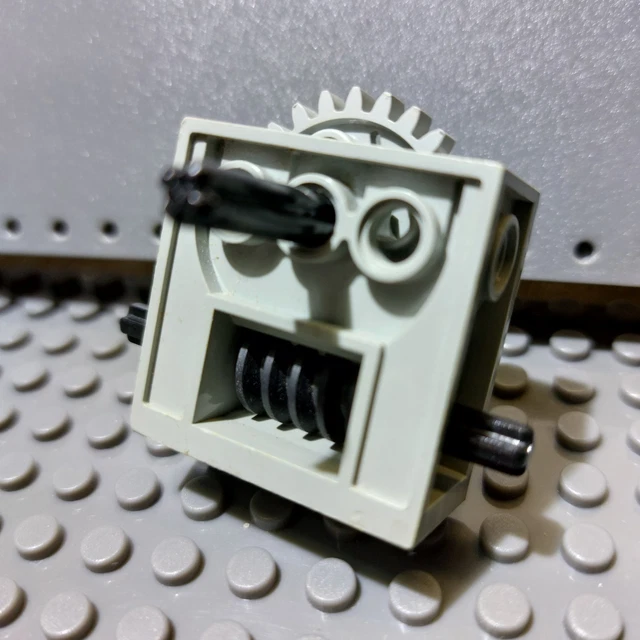 LEGO® TECHNIC GEARBOX Worm Screw Gear Reduction Box Grey 6588 - Free ...