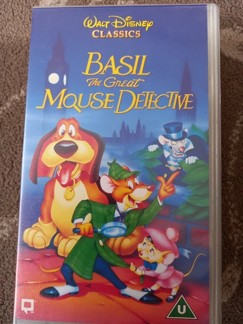 DISNEY’S THE Great Mouse Detective (Black Diamond) VHS, 1992 £3.19 ...