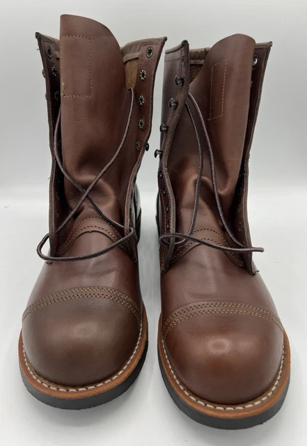 RED WING IRON Ranger Indian Motorcycle boots, 4313, Spirit Lake Amber ...