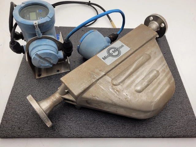 MICRO MOTION MASS Flow Coriolis Meter Sensor F100S128CCAAEZZZZ 1" +TX ...