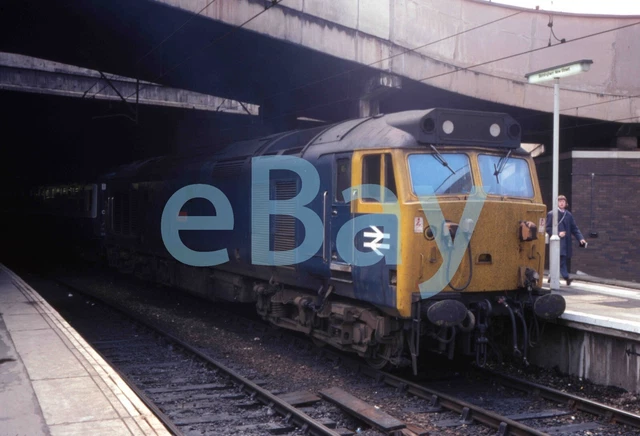35MM RAILWAY SLIDE of Class 50 50030 @ Birmingham New Street Copyright ...