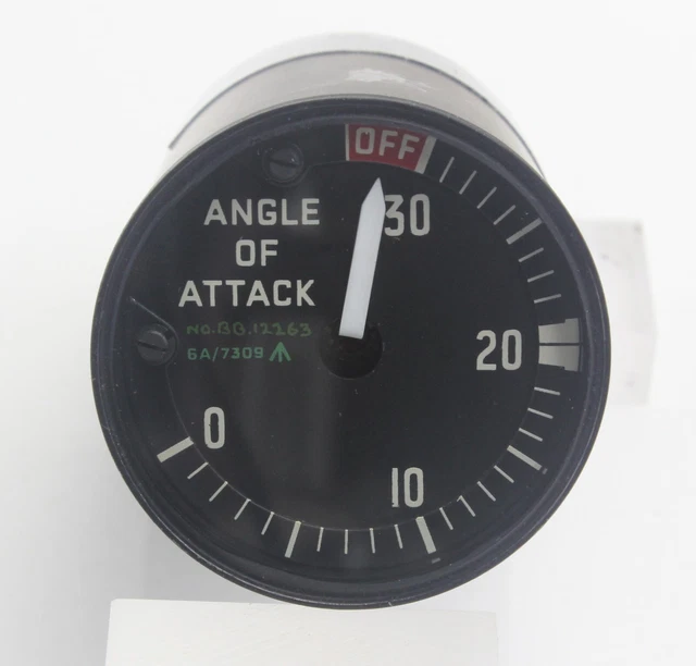 ANGLE OF ATTACK Indicator Mk2 6A/7309 dH Sea Vixen RAF Vintage Aircraft ...