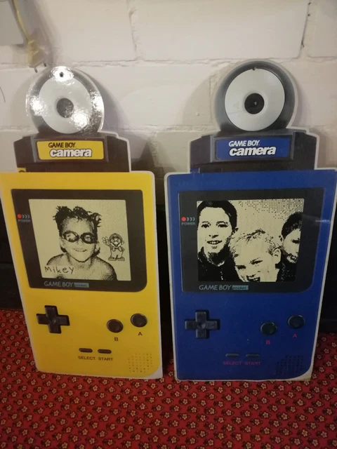 NINTENDO GAMEBOY CAMERA Schilder Aufsteller Kiosk Reklame Werbung EUR ...