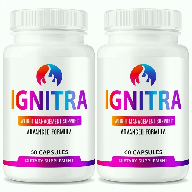 (2 PACK) IGNITRA Capsules for Weight loss, Advanced Fat-Burning Support ...