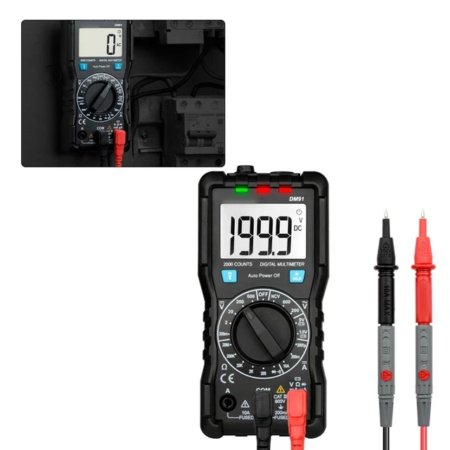 SMART MULTIMETER DIGITAL LCD Display Voltage Meter Current Meter ...