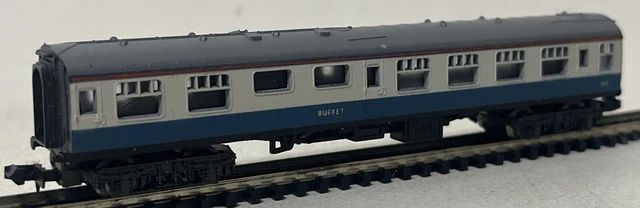LIMA N SCALE Mk 1 Buffet Coach Car British Rail Blue/Grey Livery 1823 ...