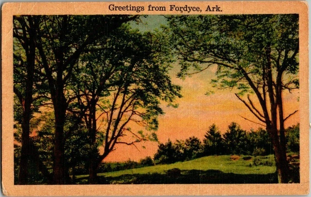 1940'S. GREETINGS FROM Fordyce, Ark. Postcard. Rc9 $7.00 - PicClick