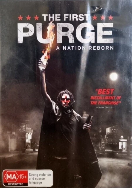 THE FIRST PURGE A Nation Reborn (DVD, 2018) Region 2,4,5 PAL - Like New ...